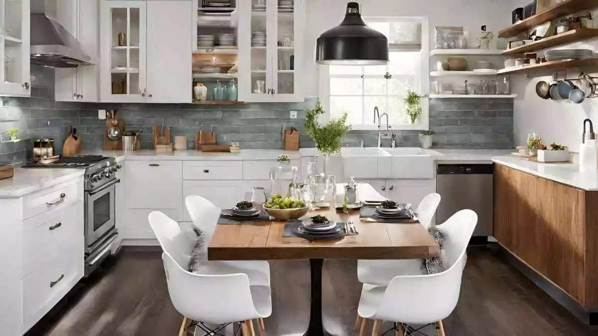 Kitchen Dining Room Combo Ideas: 10+ Designs to Create a Stylish and ...